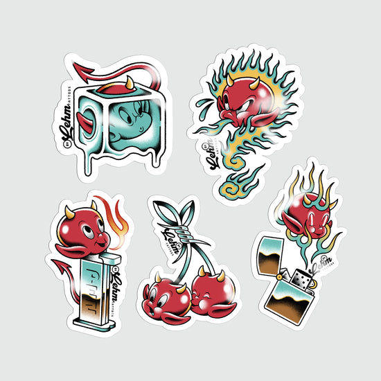 Hot Stuff Sticker Pack