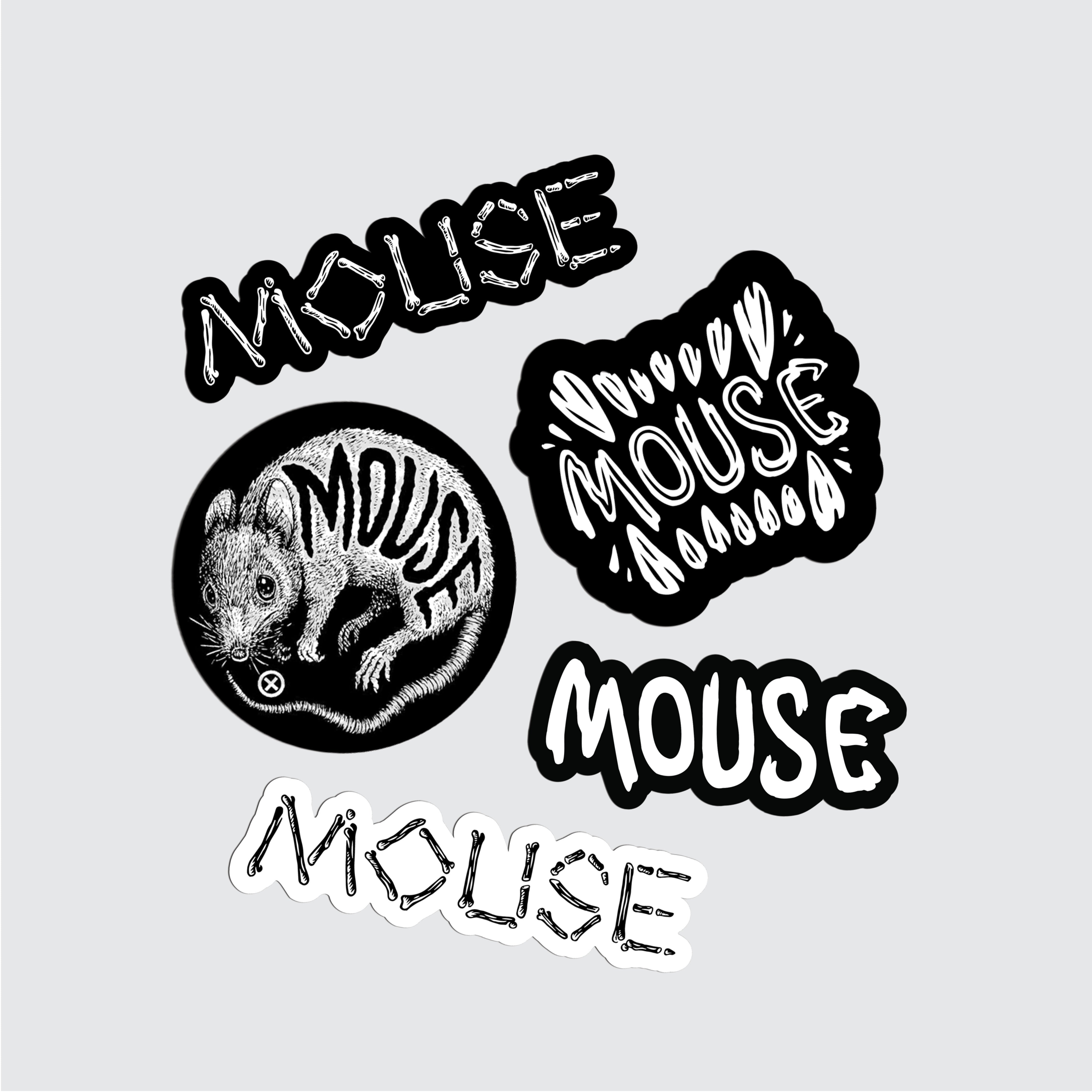 Mouse Sticker Pack - Matte